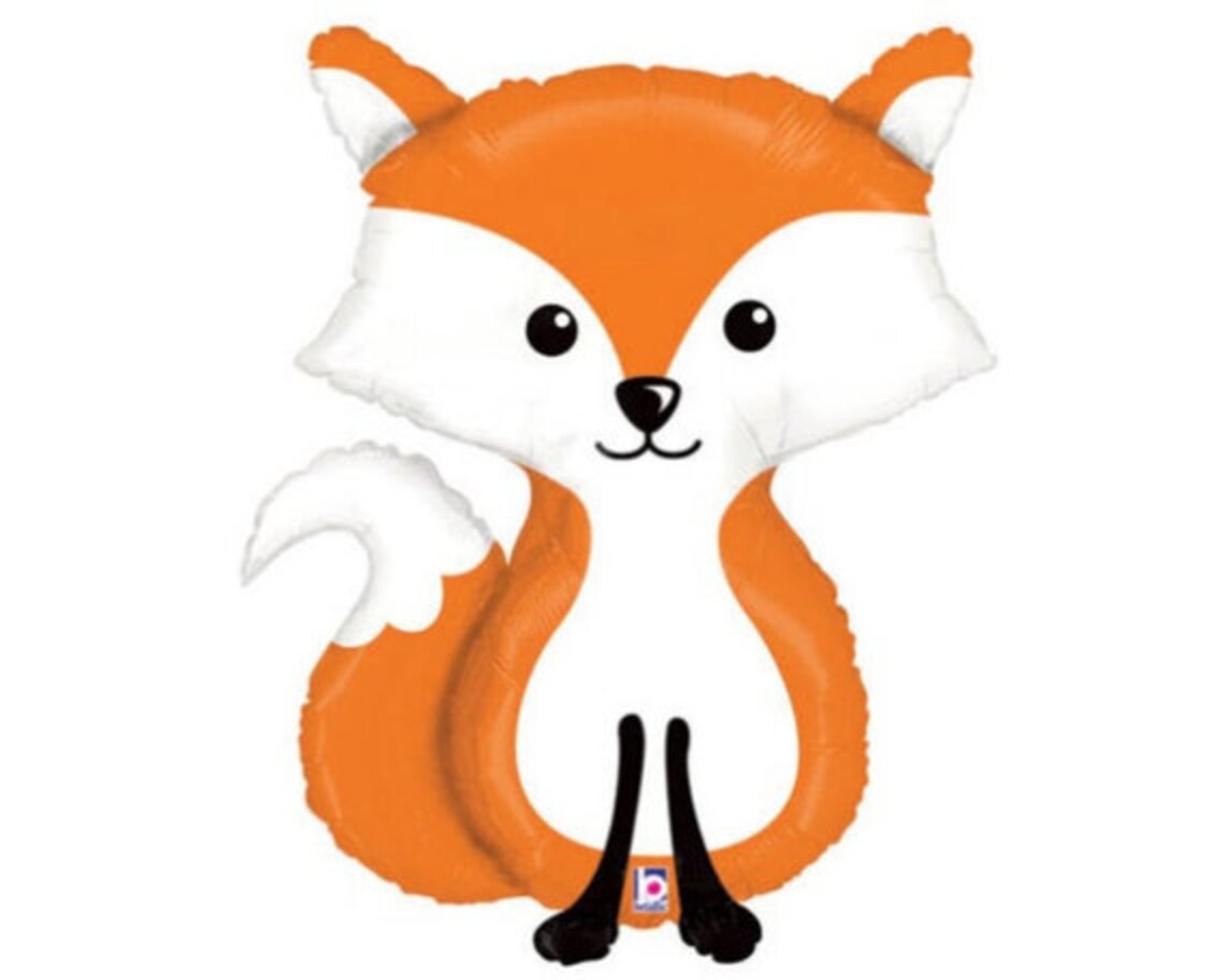Woodland Baby Shower Fox Balloon Woodland Baby Shower - Etsy