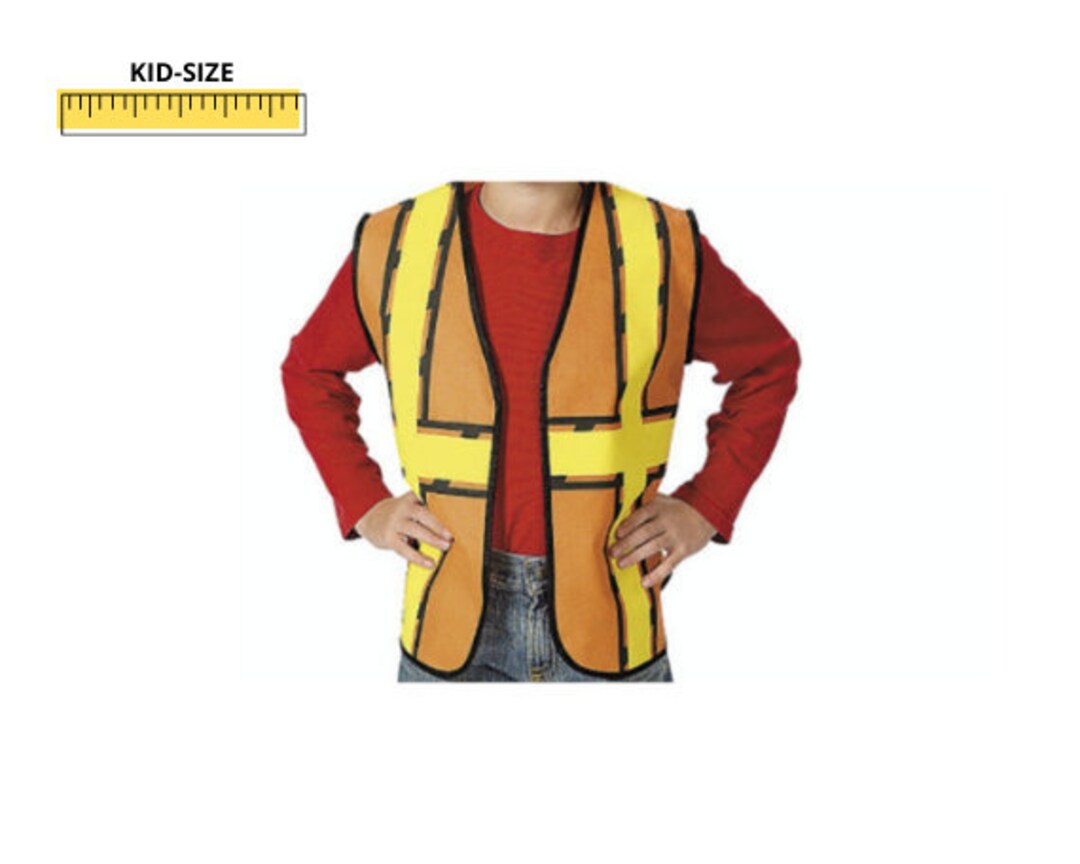 Construction Party Costume Vest First Birthday Construction - Etsy