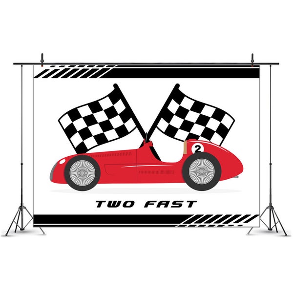 Race Car Photo Backdrop - Etsy