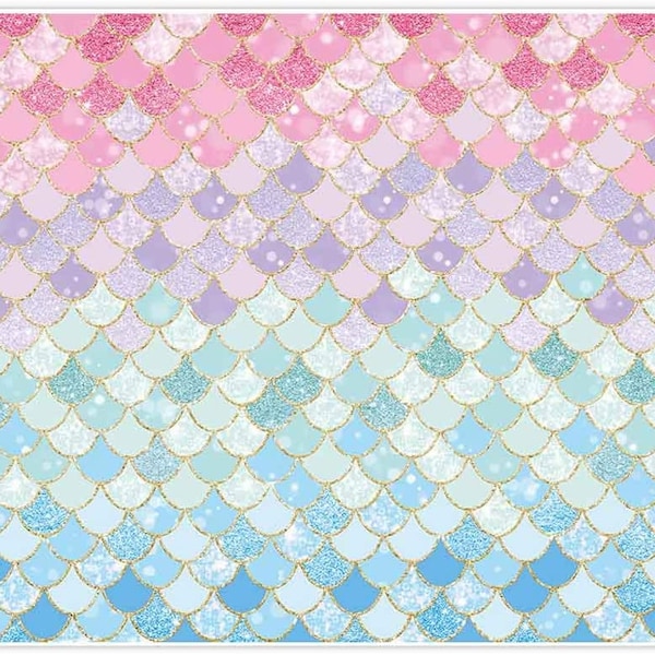 Mermaid Backdrop - Etsy