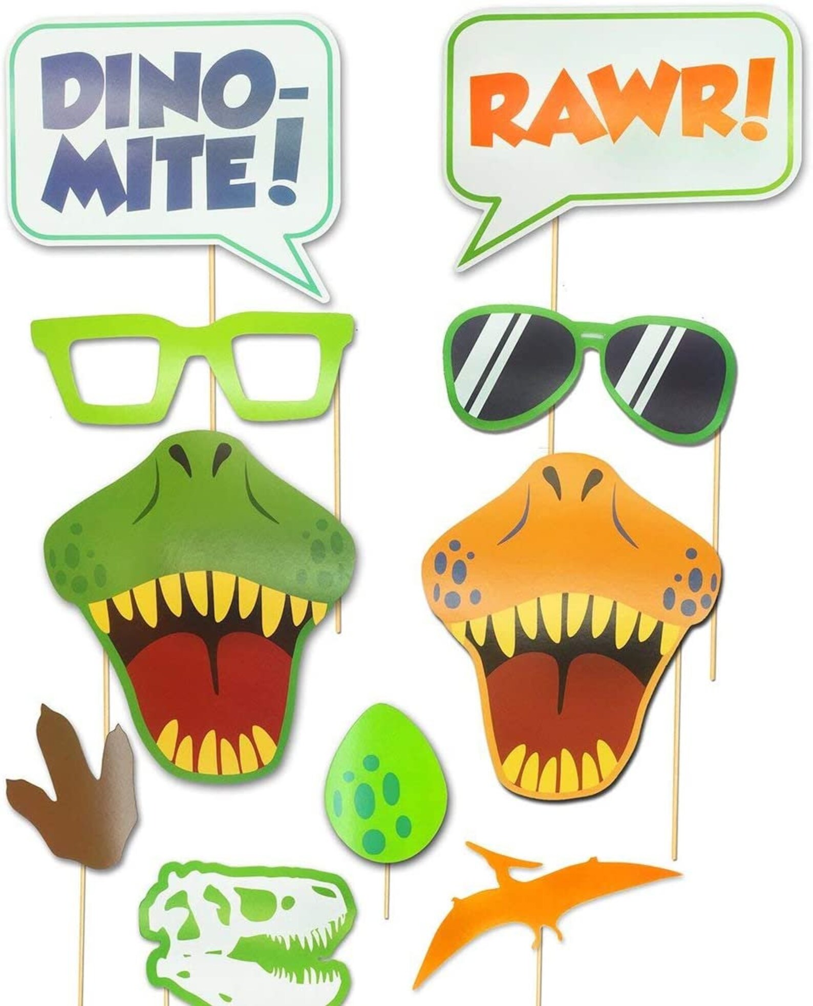 Dinosaur Party Photo Props Dinosaur Birthday Dinosaur Decor | Etsy