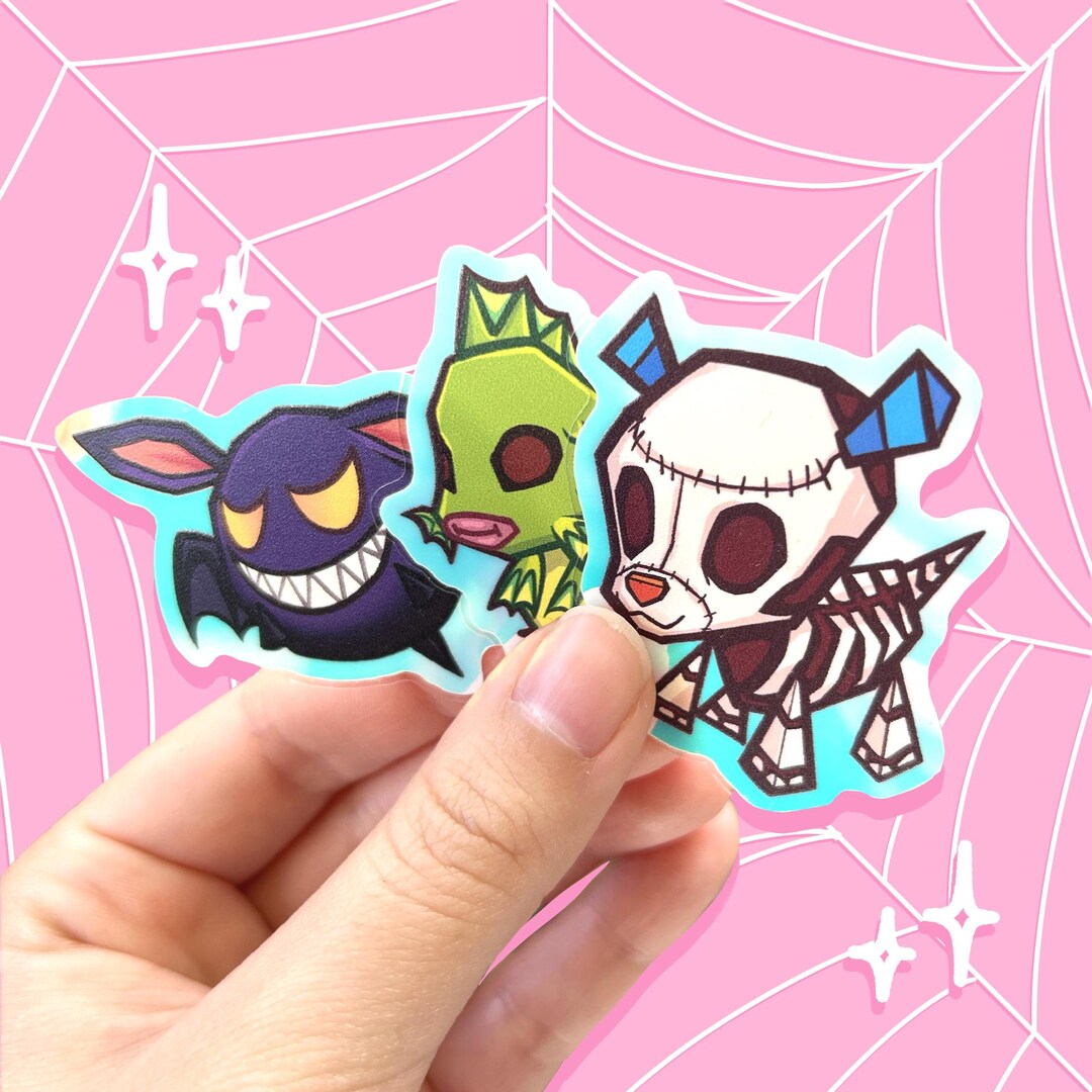 SA2 Dark Animals Glow in the Dark Stickers - Etsy
