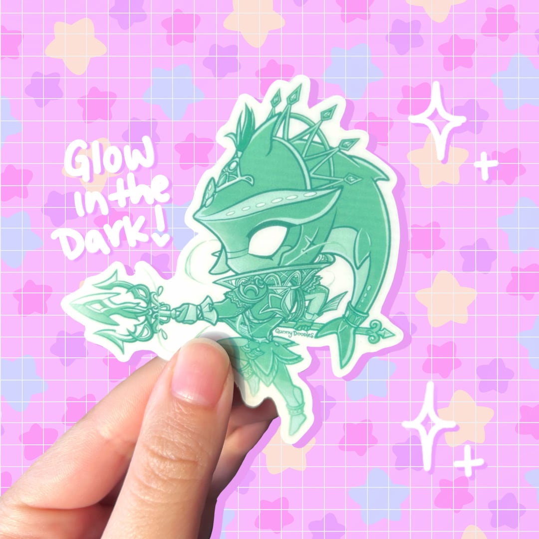 TOTK Vow of Sidon - Glow in the Dark Sticker - Etsy