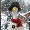 Porch Goose Accessories Sewing Patterns: Bonnet, Hat, Flower, Bow ...