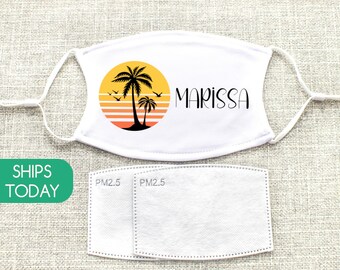 Palm Tree Mask | Etsy