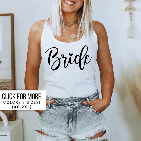 Bride Tank Top - Etsy