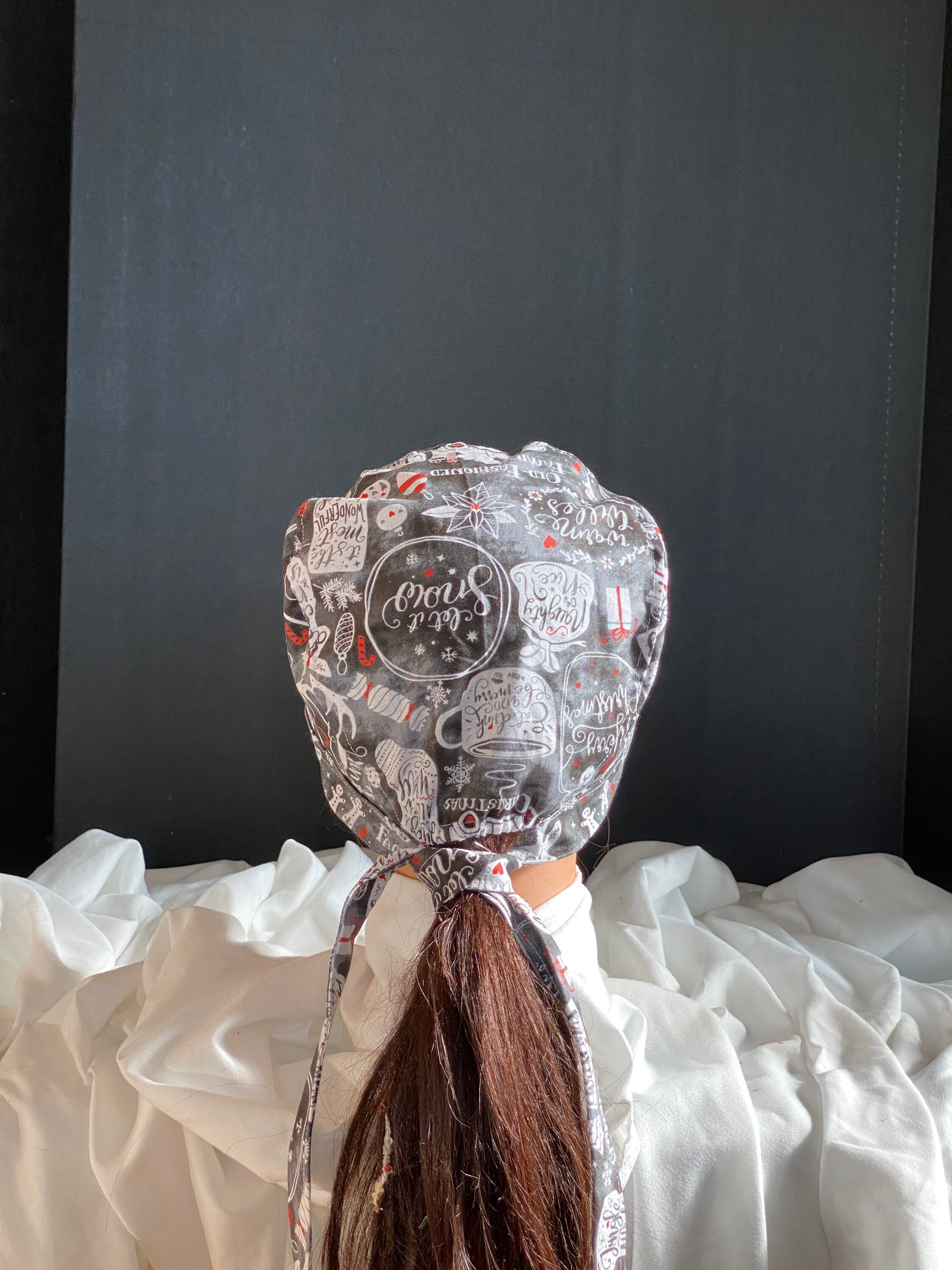 Unisex Scrub Cap- Grandma's Christmas Kitchen - Etsy