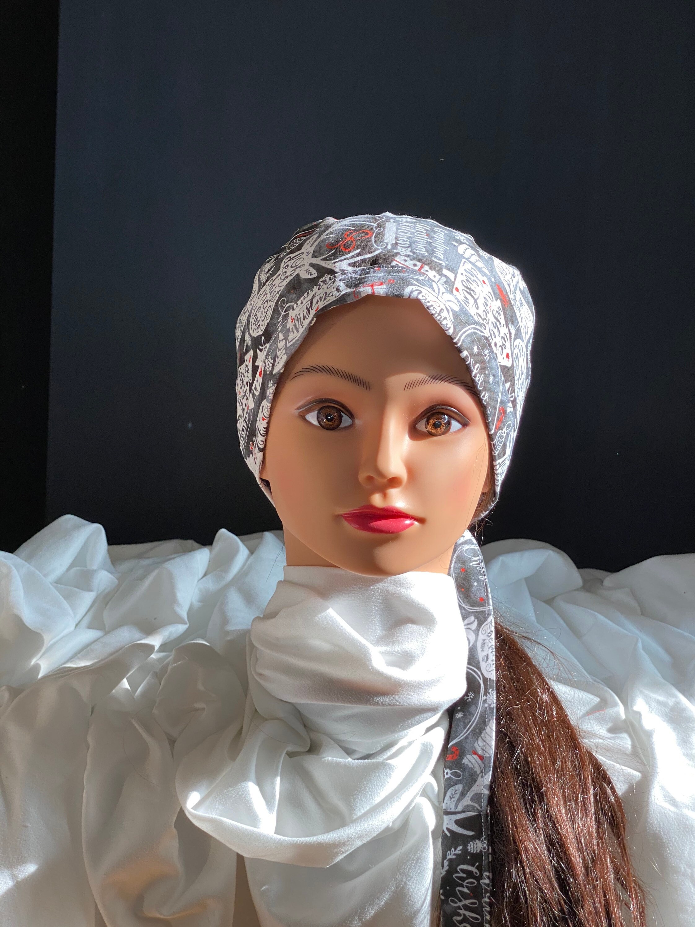 Unisex Scrub Cap- Grandma's Christmas Kitchen - Etsy