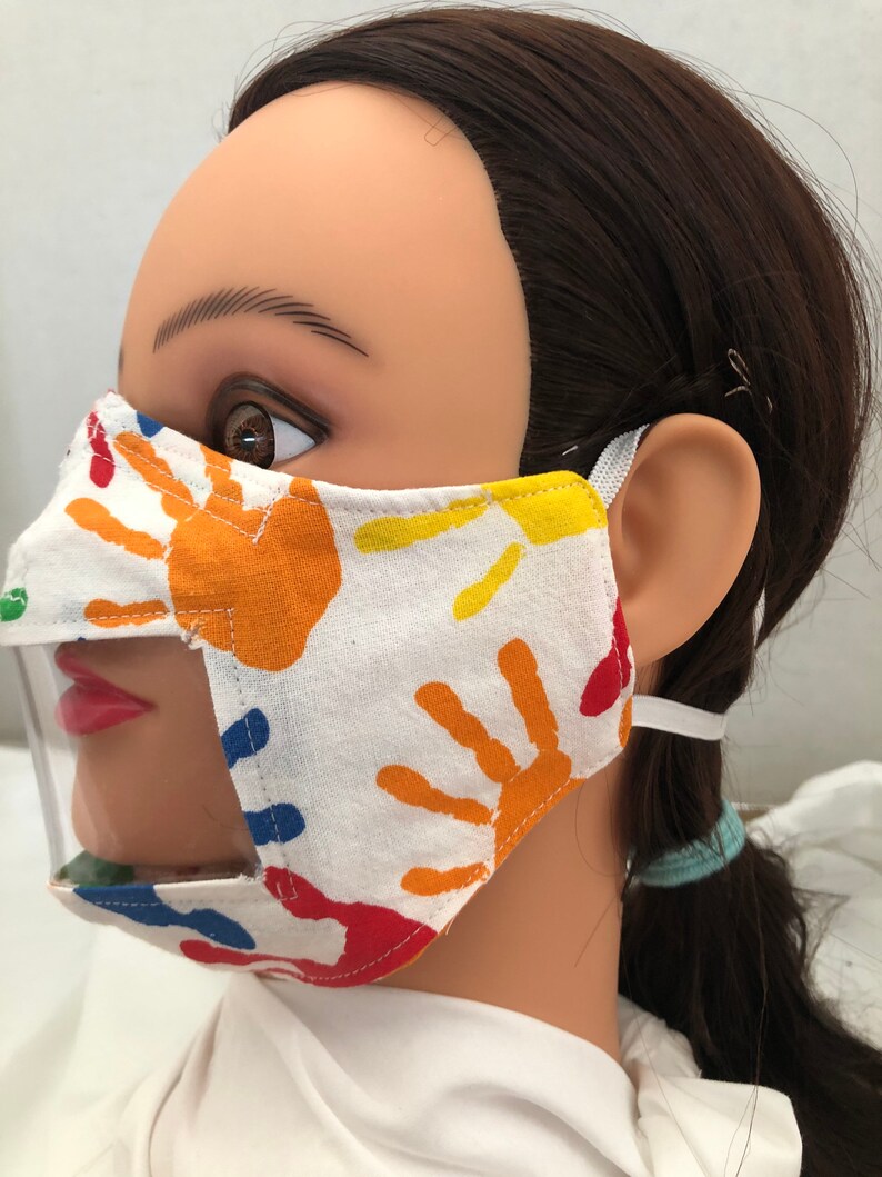 Clear Window Face Mask - Etsy