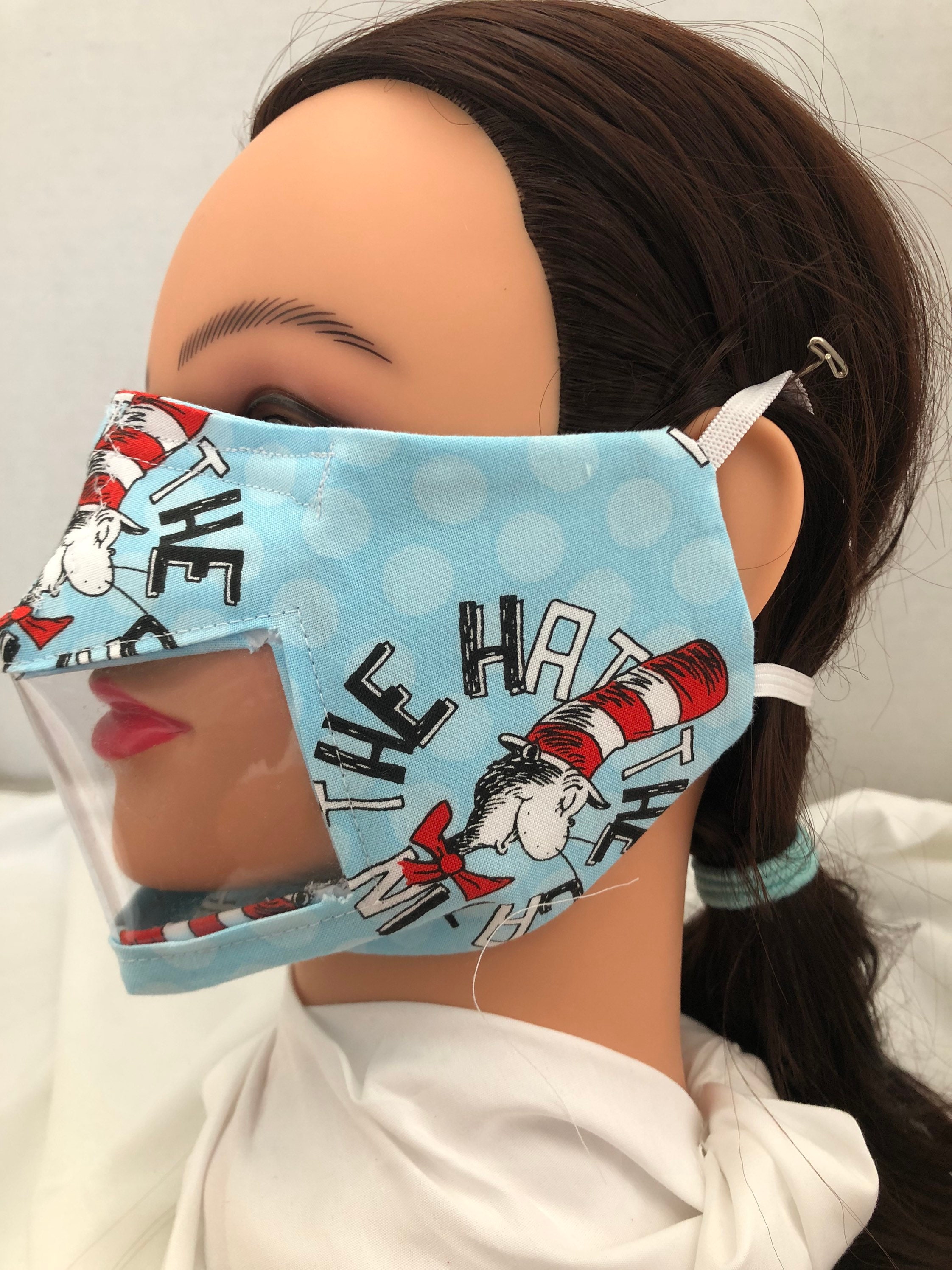 Clear Window Face Mask - Etsy