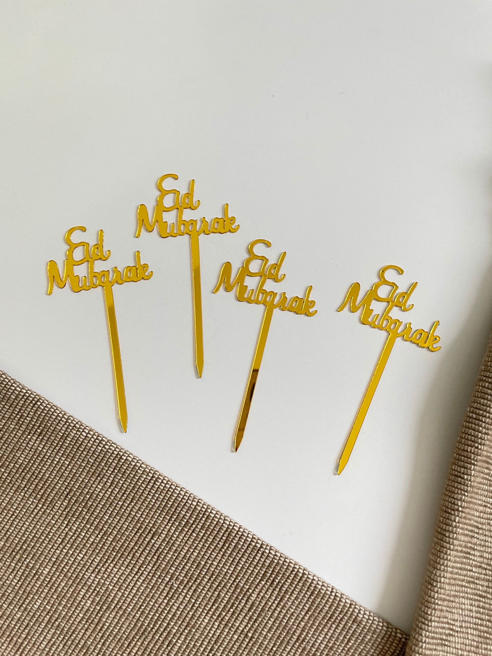 Cupcake Topper, Eid Cake Topper, Eid Topper, Cake Topper, Eid Mubarak ...
