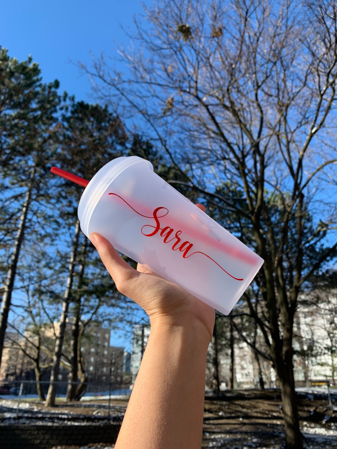Name Tim Hortons Cold Cup, Personalized Tim Hortons, Reusable Tumbler ...