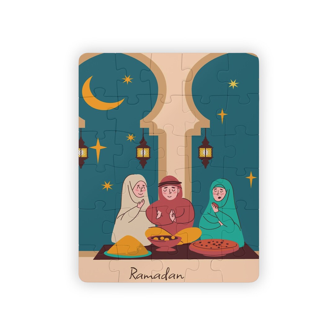 Ramadan, Eid Islamic Kids' Puzzle, Islamic Activity, 30-piece - Etsy