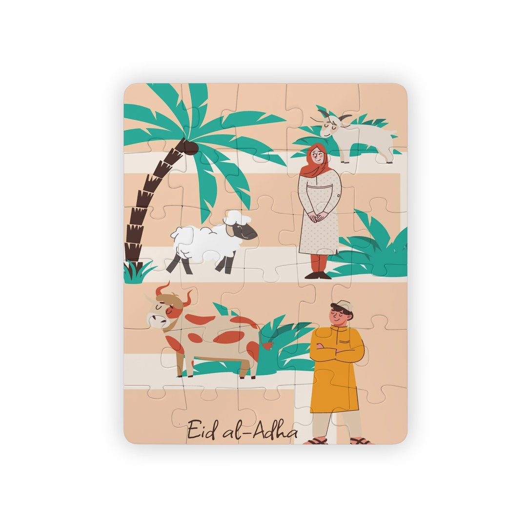 Eid Al-adha, Islamic Kids' Puzzle, 30-piece - Etsy