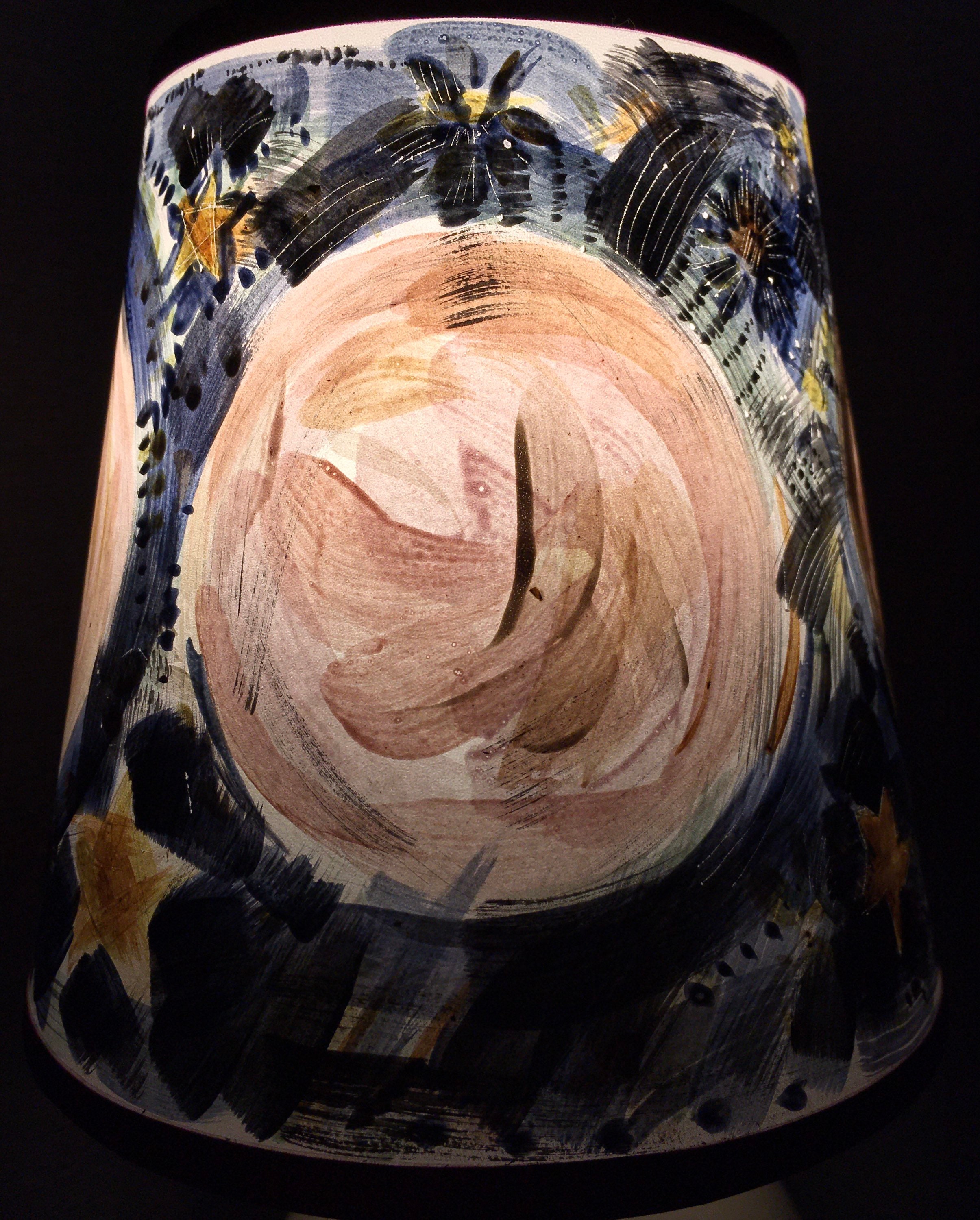 Hand Made Moon and Stars Lampshade - Etsy