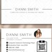 Intern Inspired Elegant & Chic Minimalist Business Card Templates ...