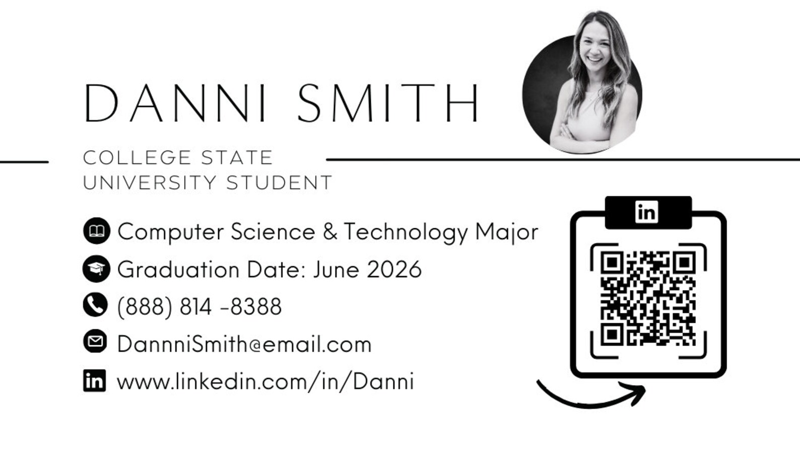 Intern Inspired Elegant & Chic Minimalist Business Card Templates ...