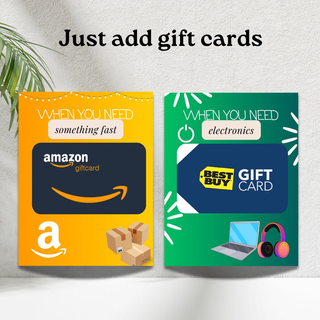 Customizable Gift Card Book| Graduation Gift Card Book | College Care ...