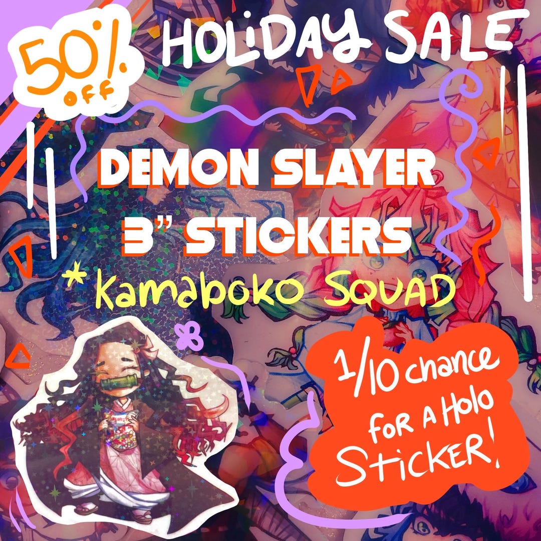 Demon Slayer Hashira Stickers - Etsy
