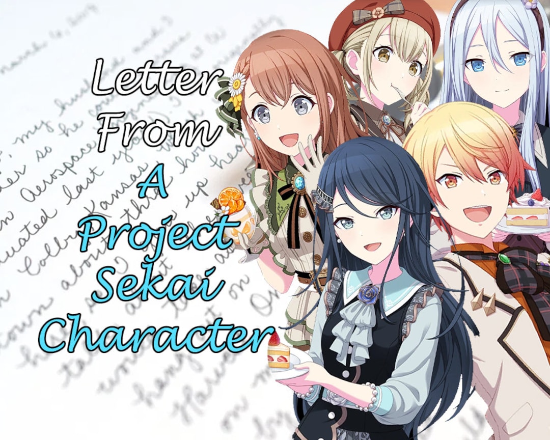 Letter From A Project Sekai Character! (letter From Your Comfort ...