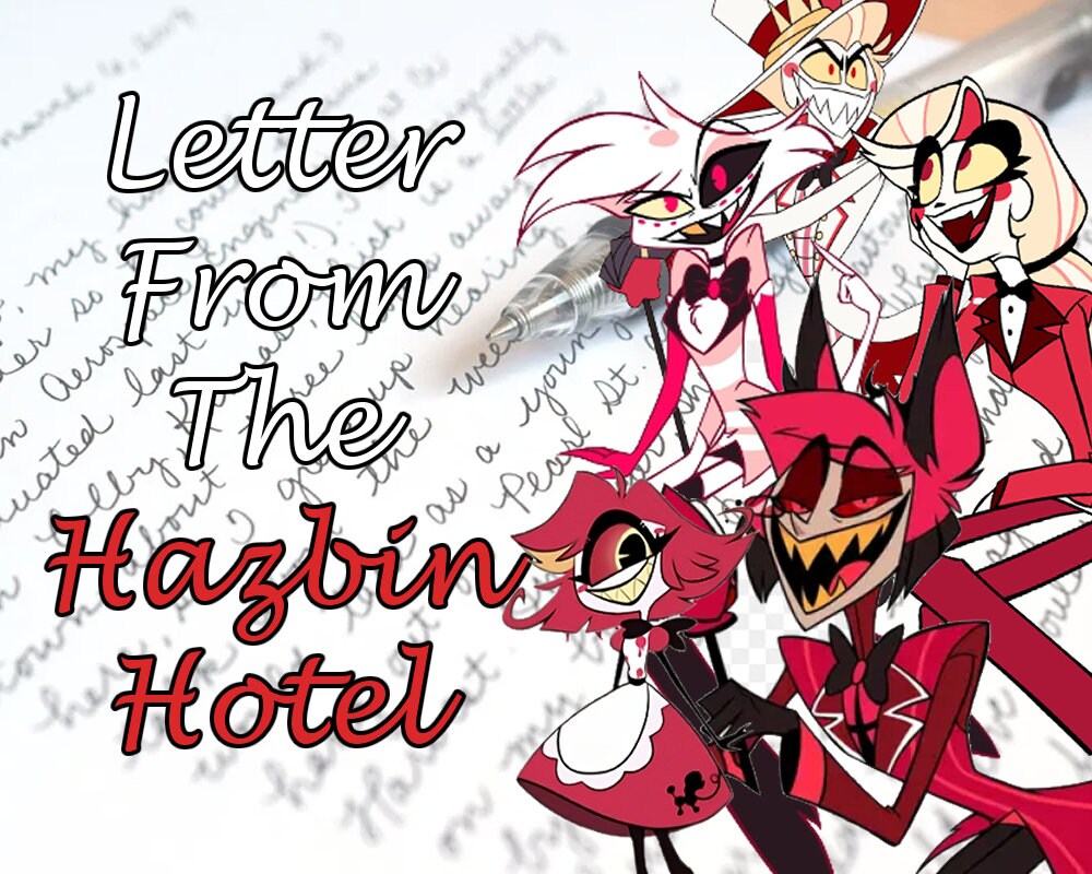 Comfort Letter From A Hazbin Hotel Character letter From Your Comfort ...