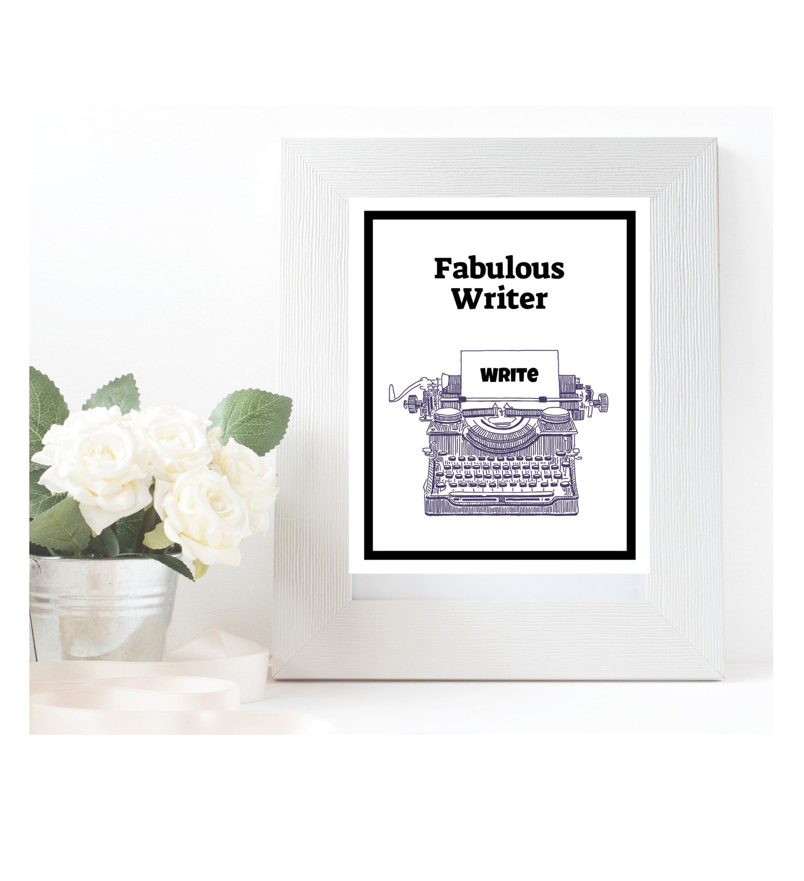 Fabulous Writer 8x10 Printable-writer Visionable-writer Dream Printable ...