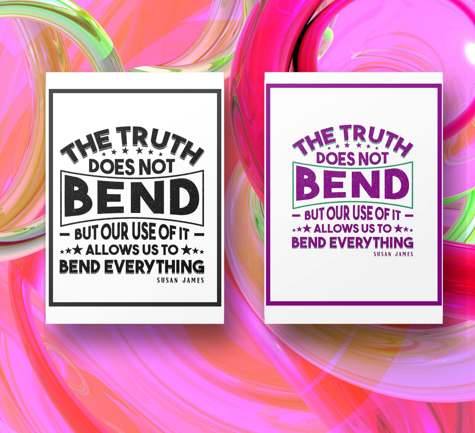 The Truth Does Not Bend but Our Use of It Allows Us to Bend Everything ...