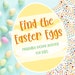 Find the Easter Eggs Printable Activity for Kids - Etsy