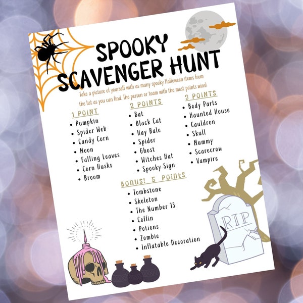 Scavenger Hunt - Etsy