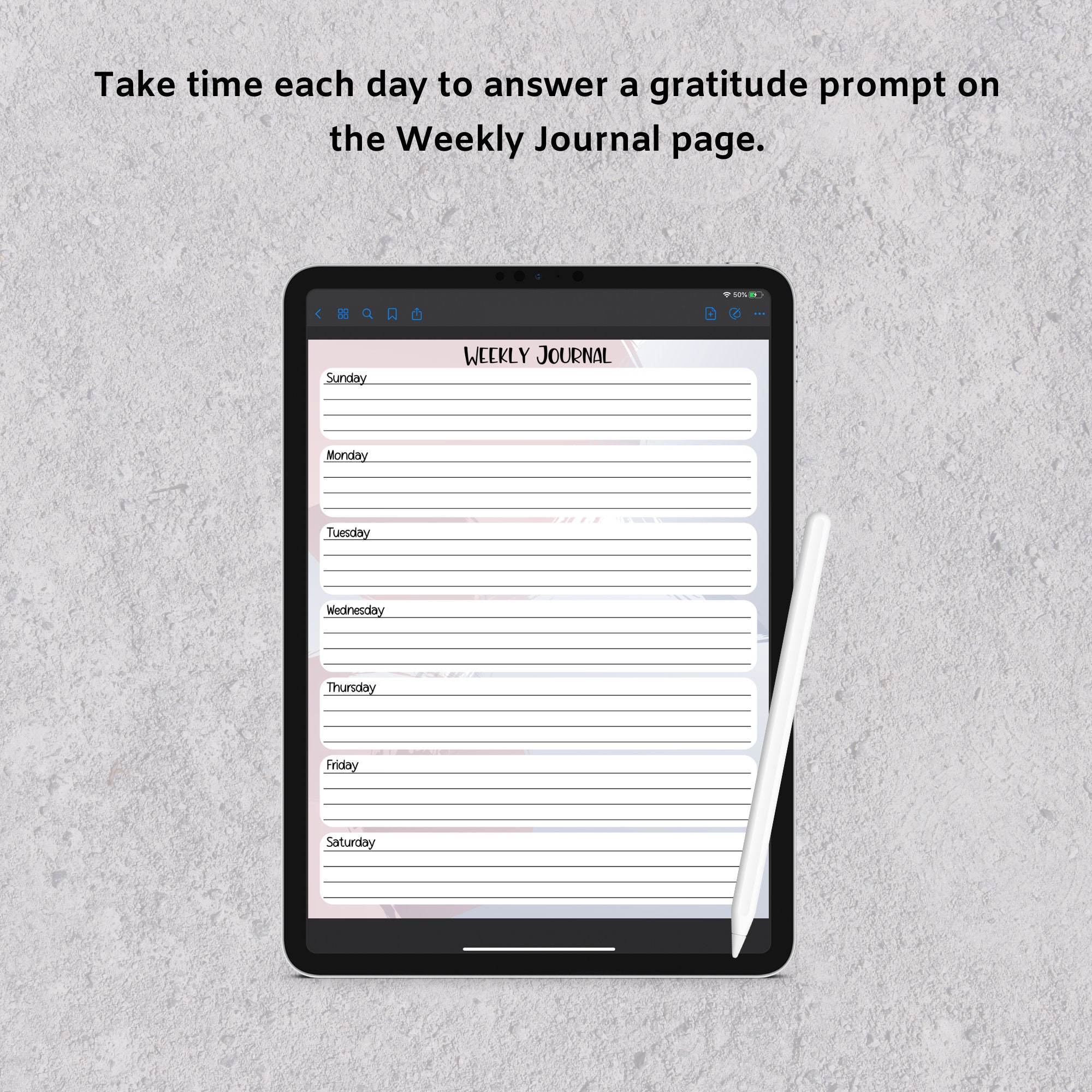 150 Daily Guided Journal Prompts With Daily and Weekly Journal Pages - Etsy