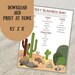 Desert Scavenger Hunt Kids Activity With I Spy and Who Lives in the ...