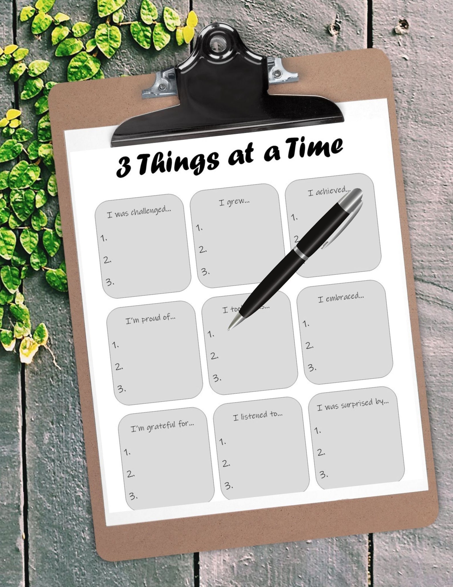 End of Year Reflection Workbook, Self-guided Workbook, Thought ...