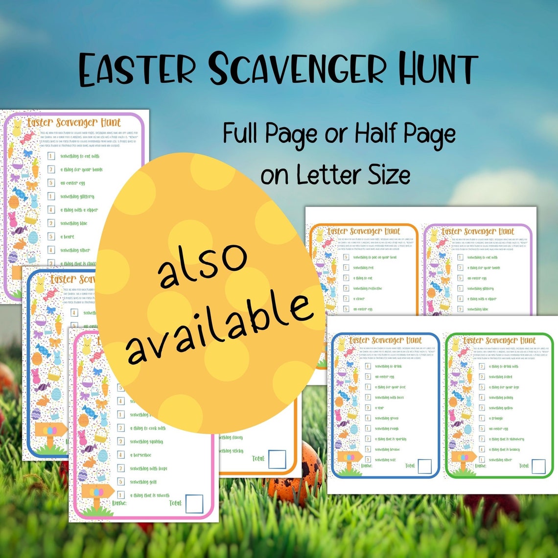 Find the Easter Eggs Printable Activity for Kids - Etsy