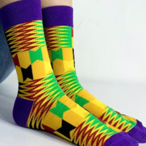 Himba African Print Socks - Etsy