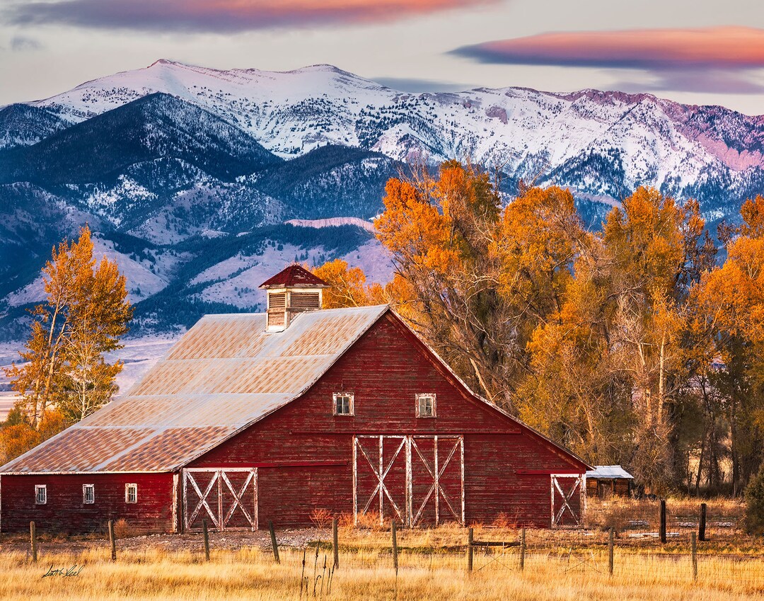 The Bridger Mountains, Montana - Etsy