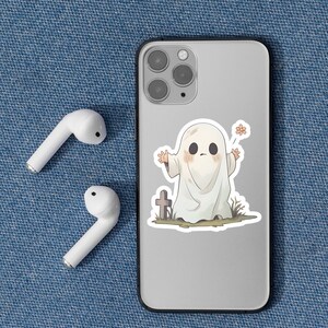 321 DIGITAL Kawaii Ghost Stickers Vol. 2 - Ghost Books Halloween ...