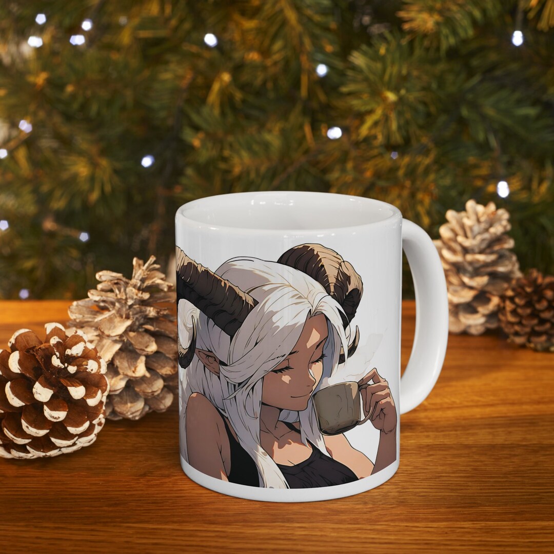 Your Tea Fling Anime Mug Dungeons and Dragons Tiefling Funny Mug ...