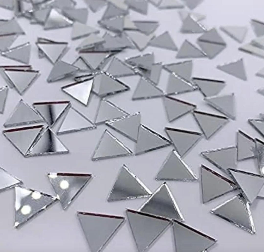 150pcs Mirrors Triangle Shaped for Mandala Painting - Etsy