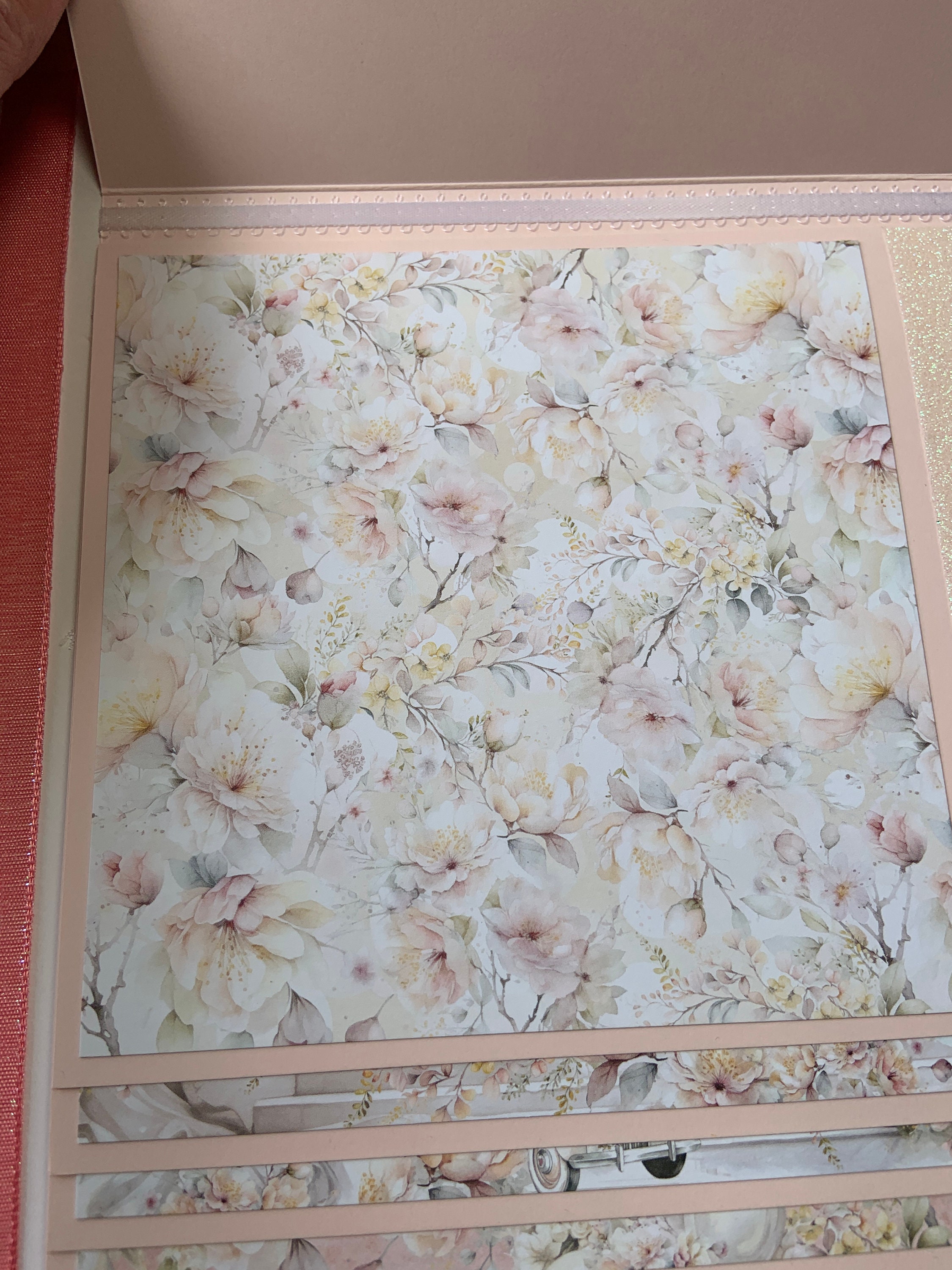 Completed Wedding Scrapbook, Wedding Anniversary Gift, Handmade Wedding ...