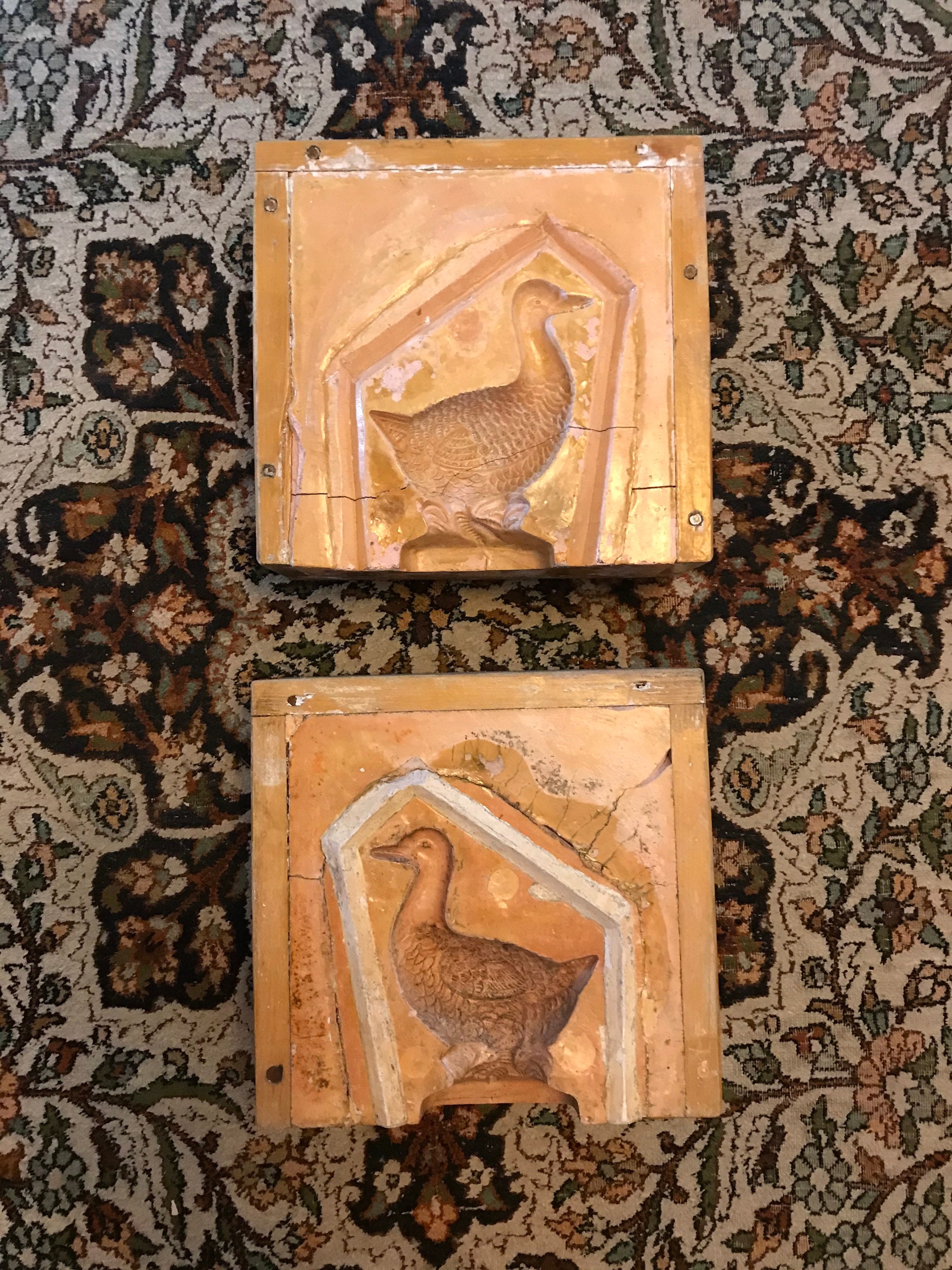 Antique Industrial Bird Molds Duck Molds Farmhouse Primitive Mold ...