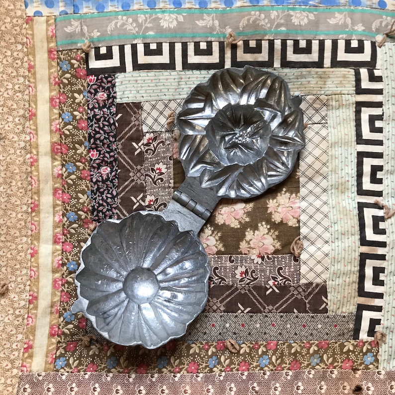 Rare Antique Ice Cream Mold Rose Flower Mold Primitive Industrial ...