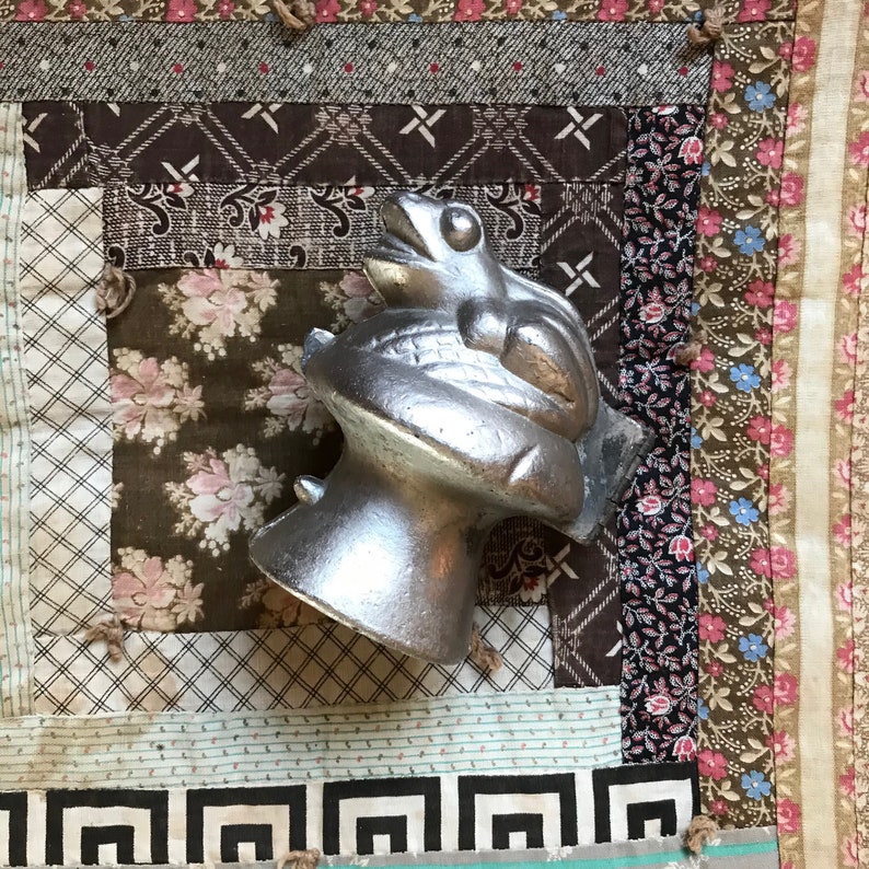 Rare Antique Ice Cream Mold Mushroom Frog Mold Primitive - Etsy