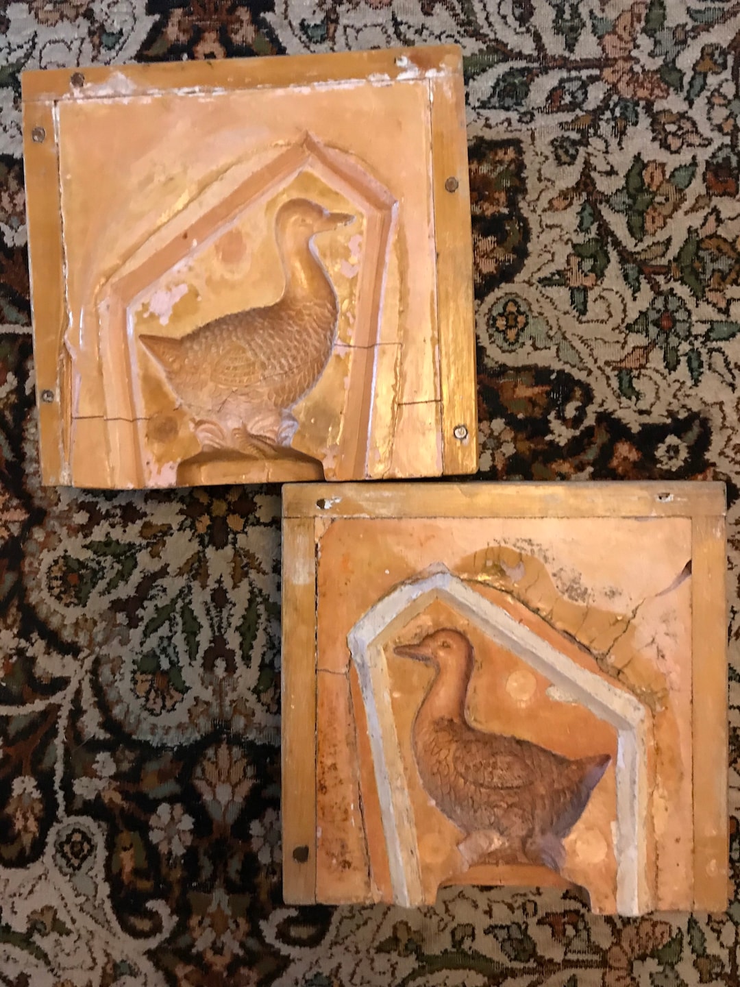 Antique Industrial Bird Molds Duck Molds Farmhouse Primitive Mold ...