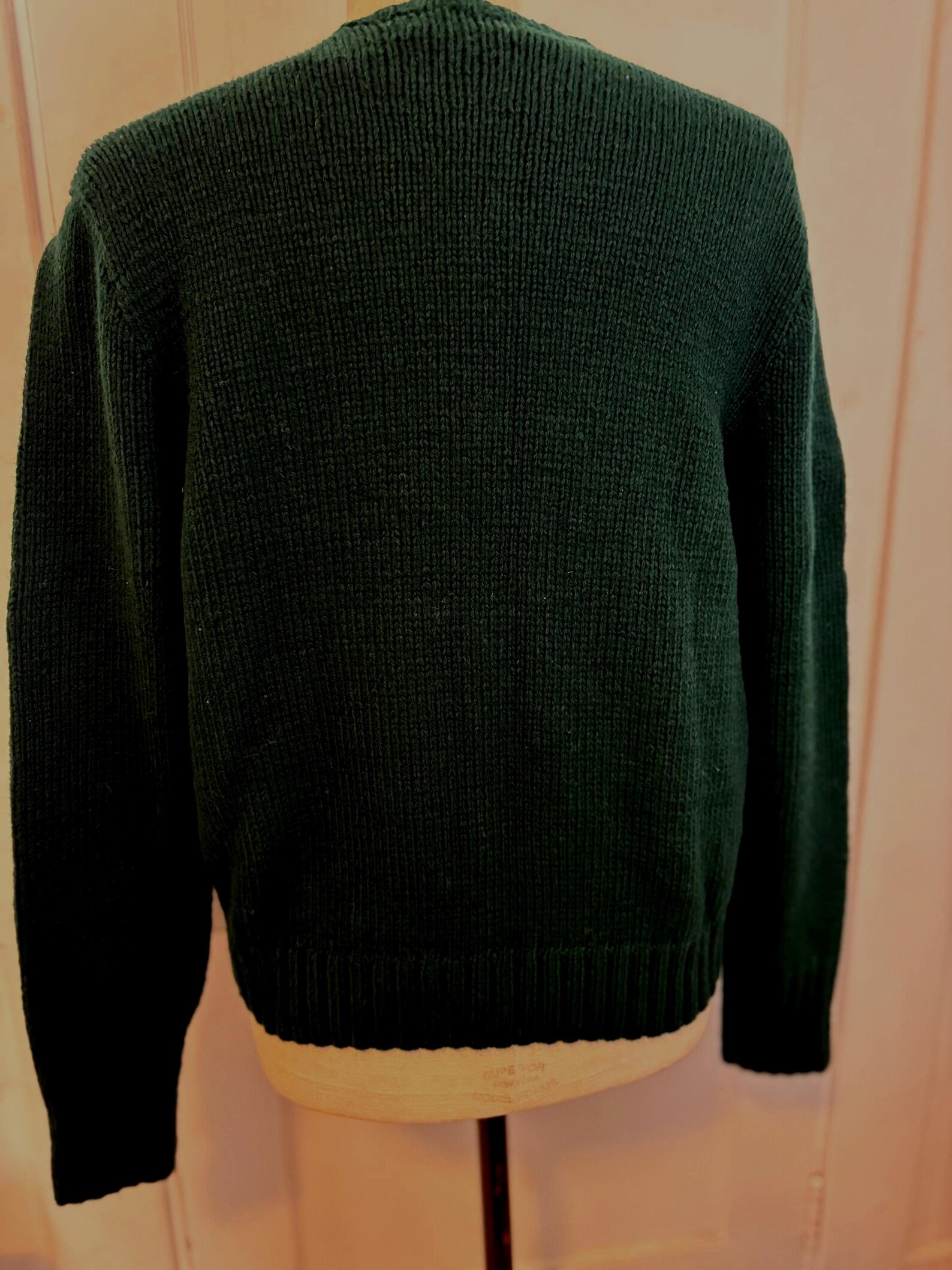 Vintage Ralph Lauren Hand Knit Dog Sweater Polo - Etsy