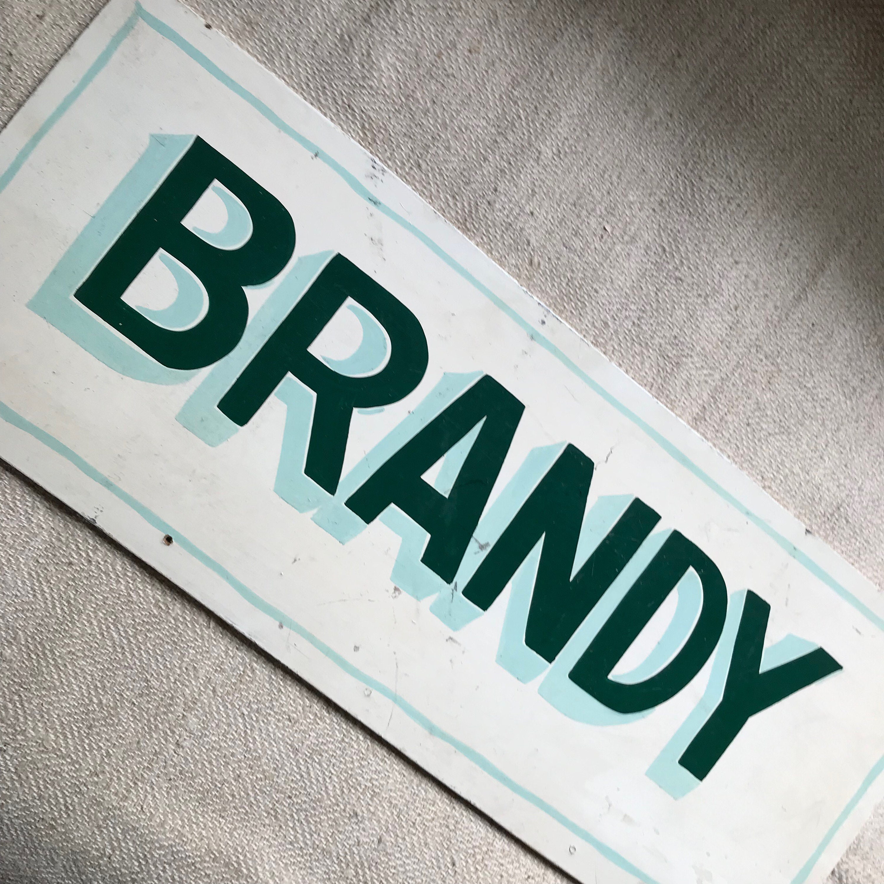 Antique French Brandy Sign Liquor Beverage Wine FRENCH Winery Cocktail ...