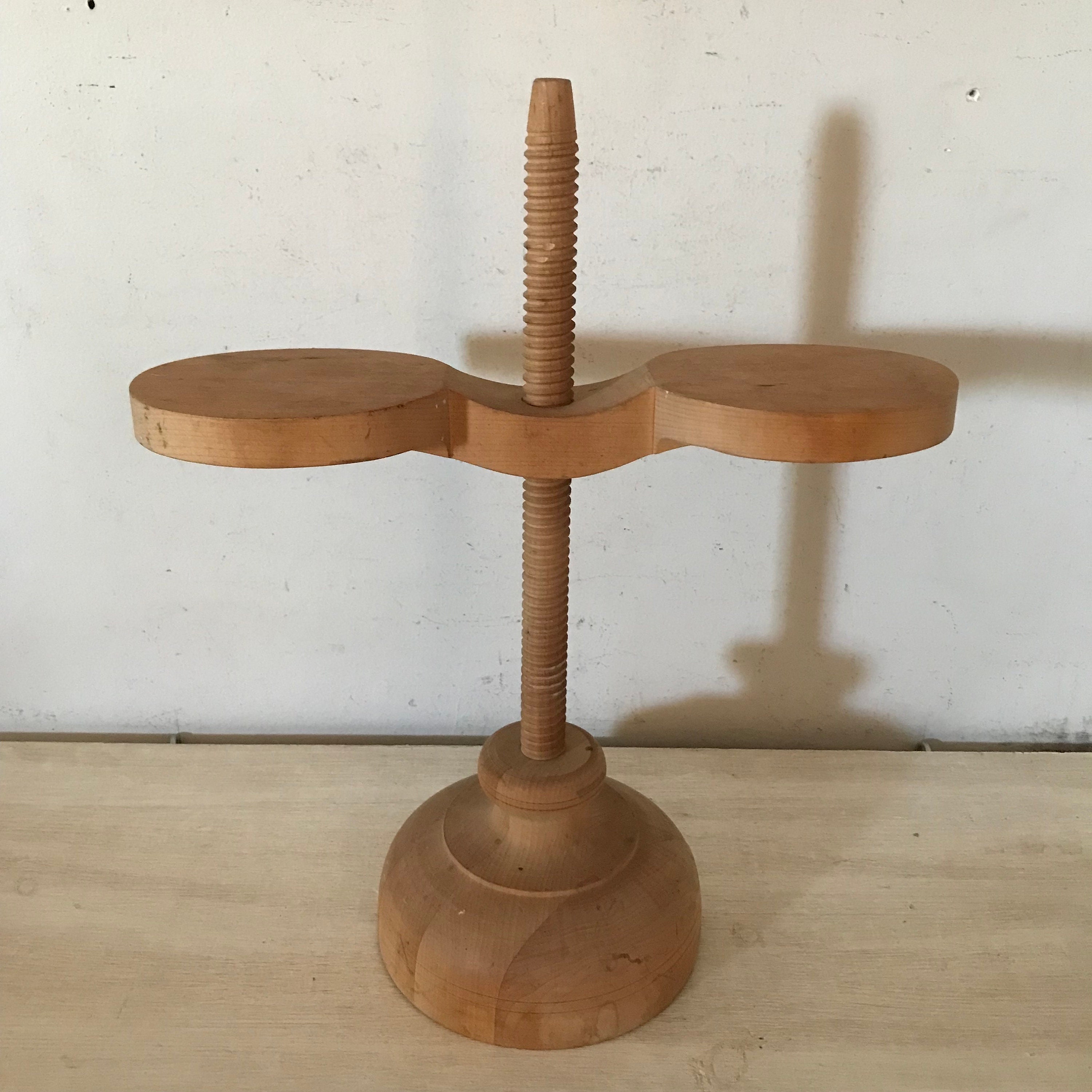 Antique Industrial Stand Wood Screw Stand Garden Fragment - Etsy
