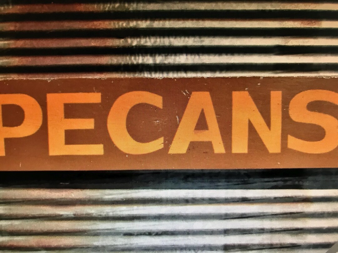 Antique Wood Sign Painted Pecan Sign Farm Stand Nut - Etsy