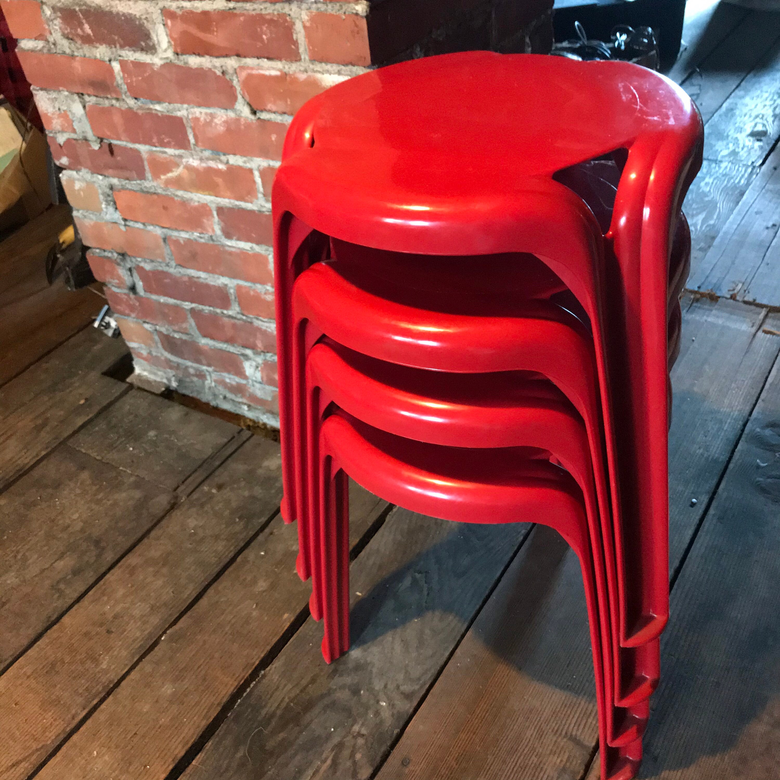 Vintage French Stools Mid Century French Stools Ligne Roset Henry ...