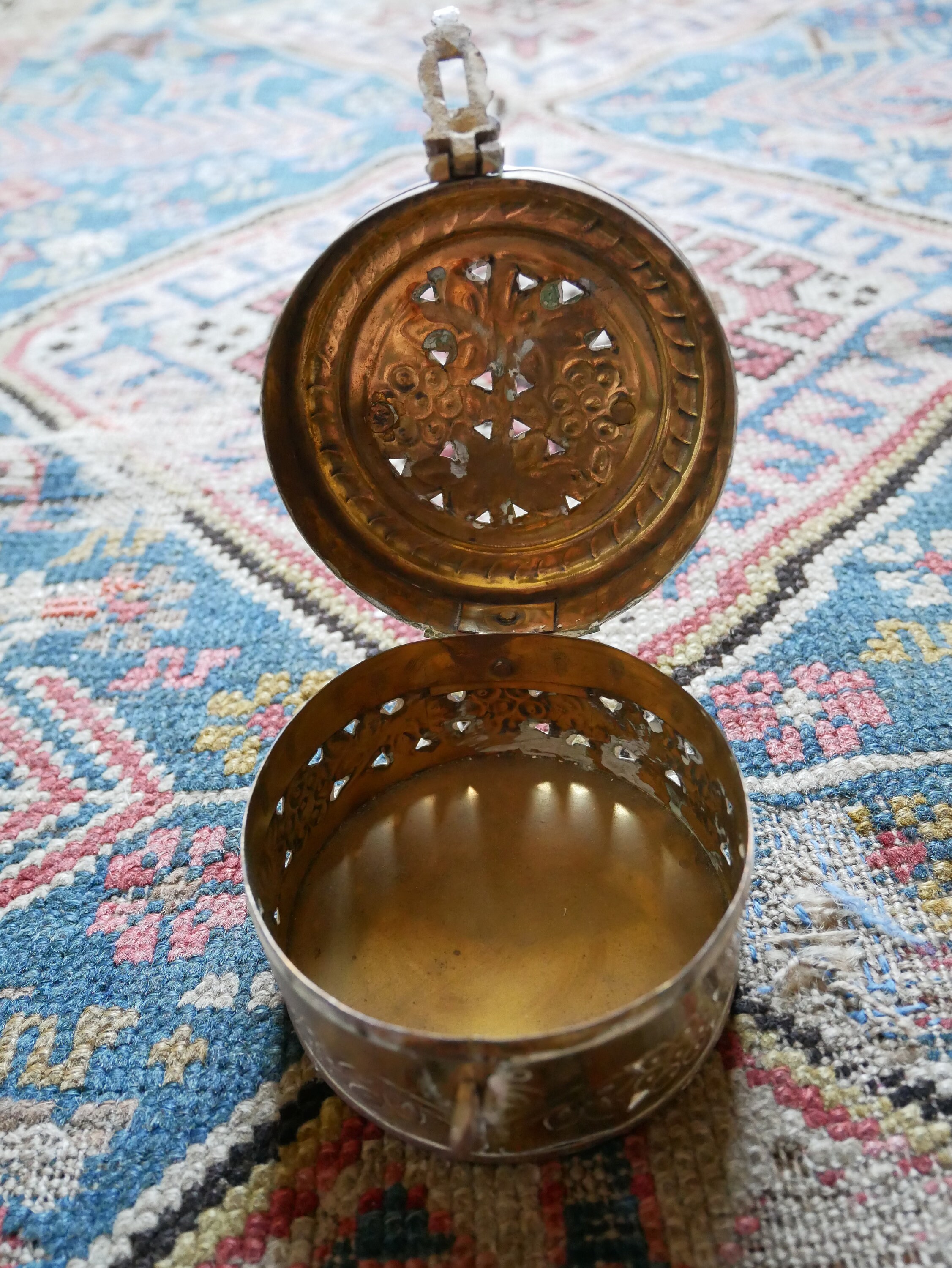 Antique Brass Cricket Boxes Indian Trinket Mid Century - Etsy