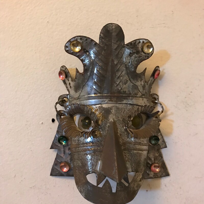 Mexican Tin Mask - Etsy